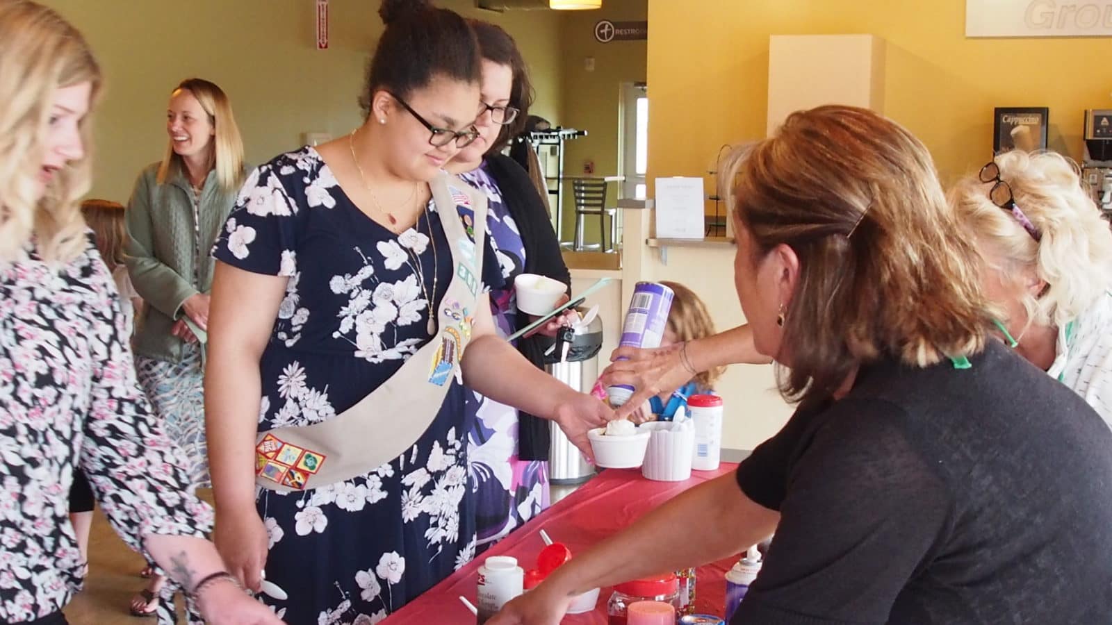 Local Girl Scouts Hold Mother/Daughter Ice Cream Social and Awards ...