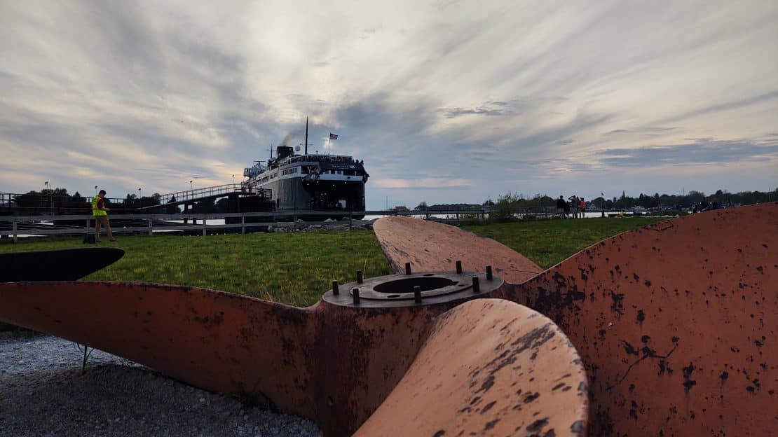 The Restless Viking: Badger Car Ferry - Lowell's First Look