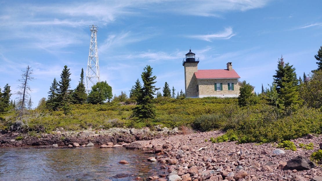 The Restless Viking: Copper Harbor Lighthouse - Lowell's First Look