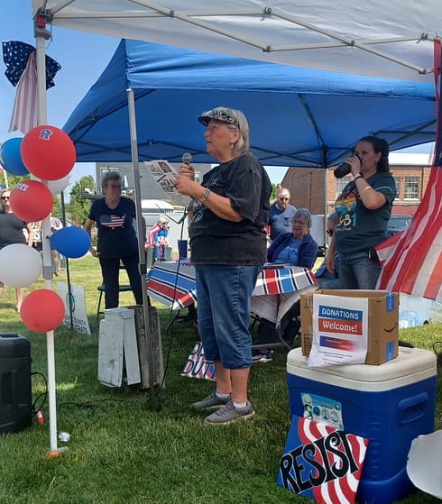 "No Kings" Peaceful Protest Marches on Main Street, Draws About 400 ...