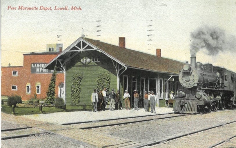Missing Along Main Street: Railroad Depot - Lowell's First Look