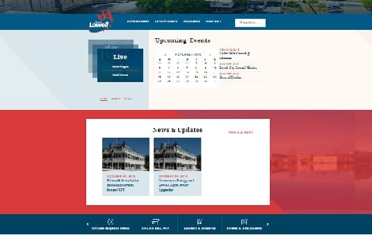 New City Website Offers Additional Features - Lowell's First Look