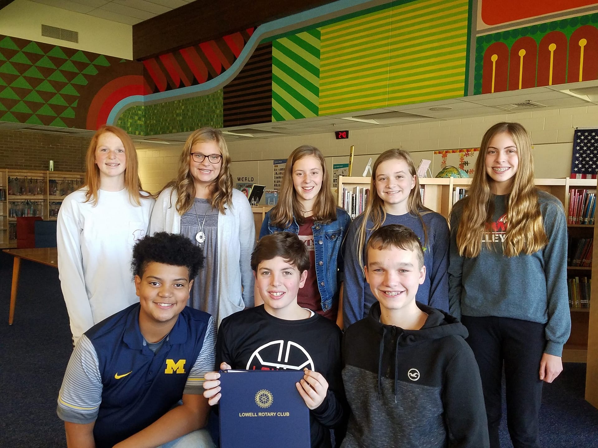 Middle School Interact Club: Service Over Self - Lowell's First Look