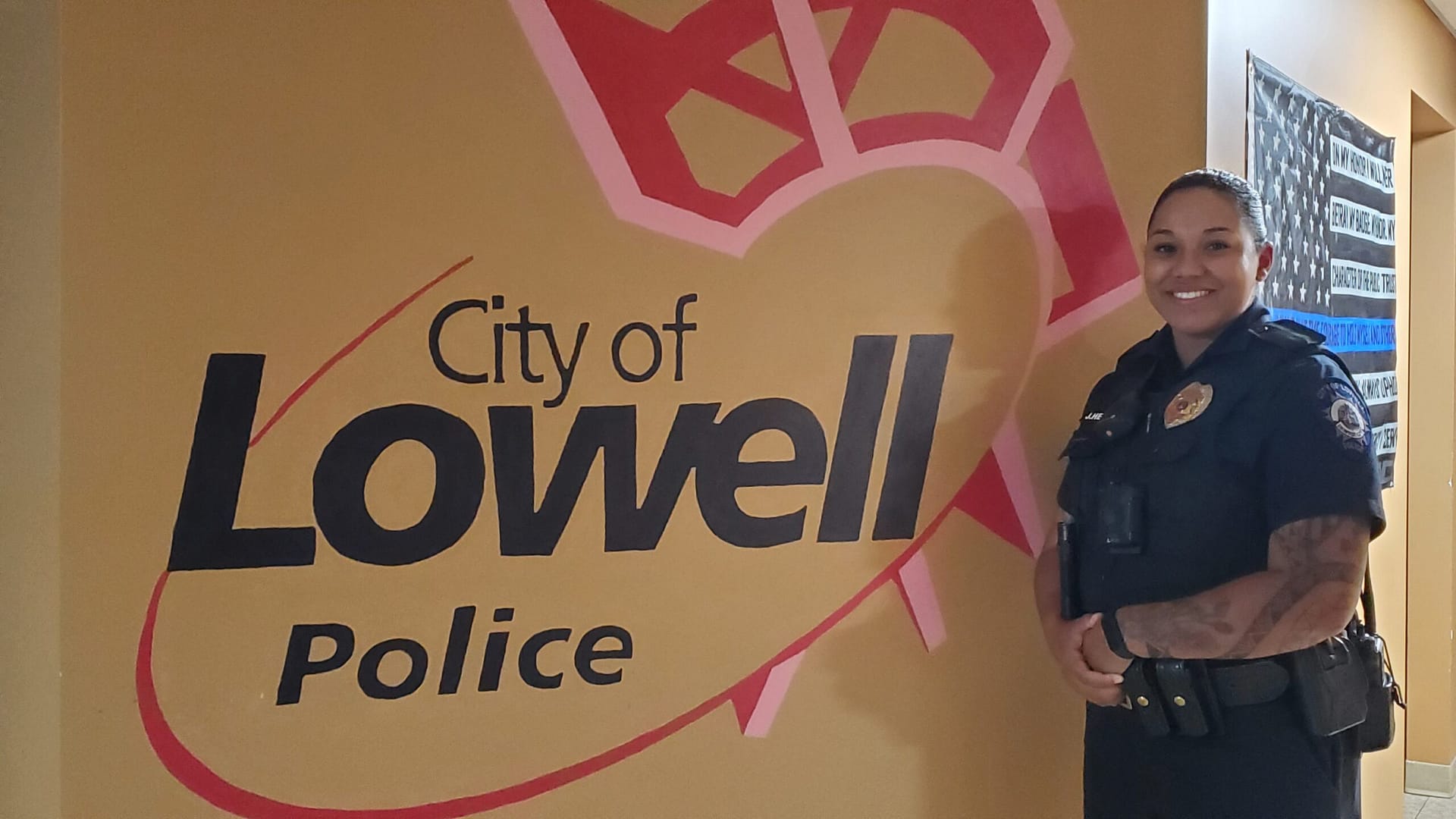 Jesalyn Heard: Lowell’s Newest Full-Time Officer - Lowell's First Look