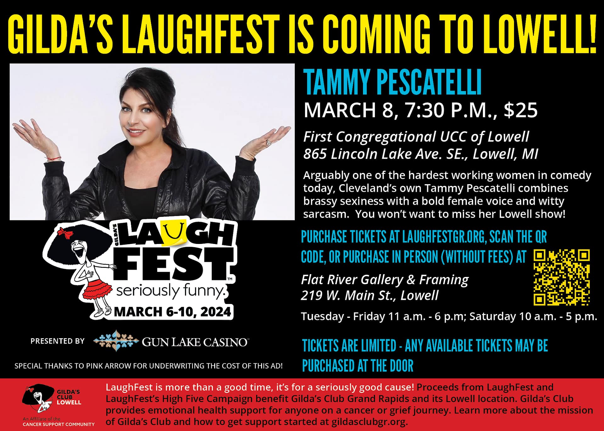 Tammy Pescatelli - Gilda's Laughfest - Lowell's First Look