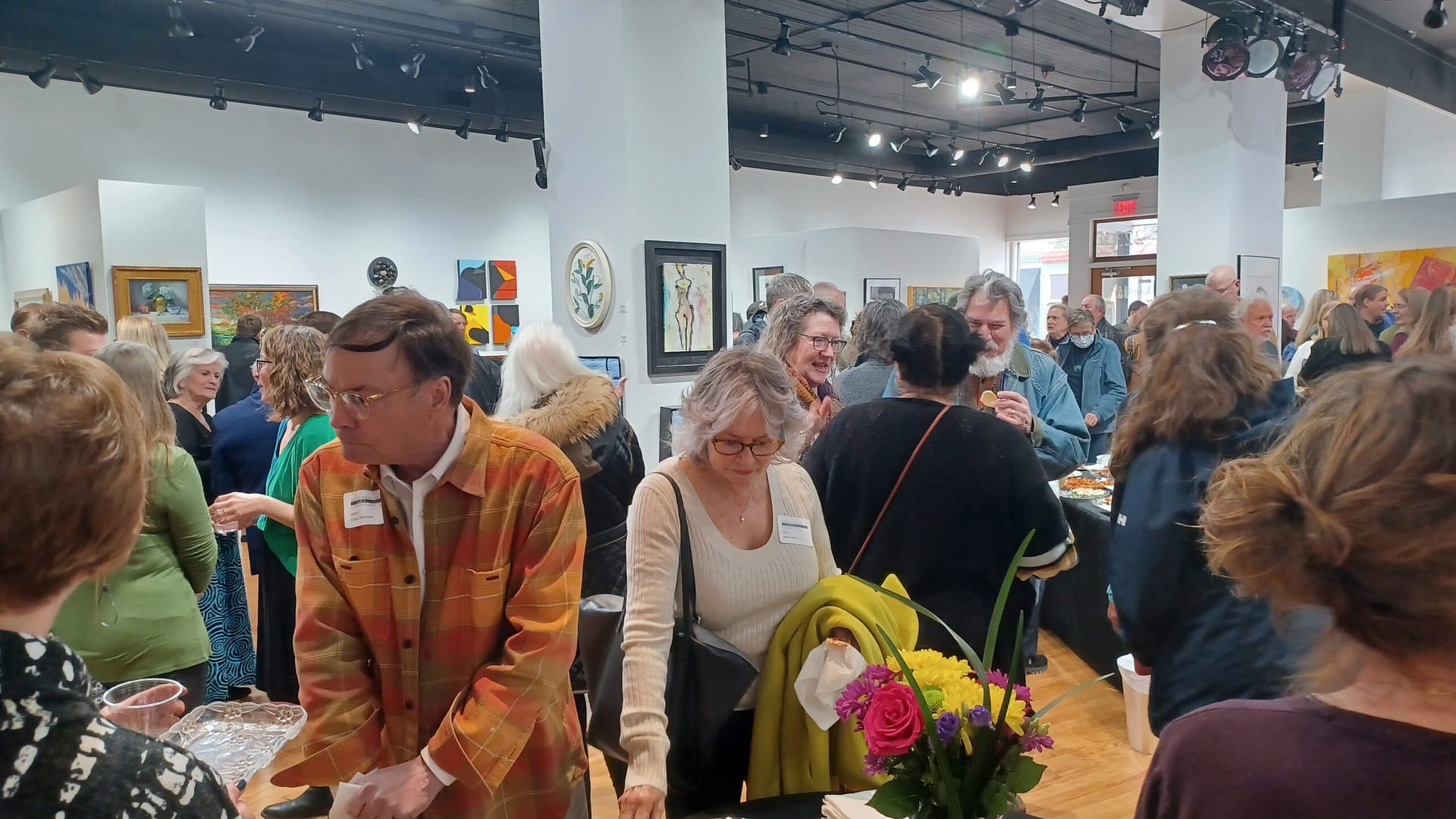 LowellArts Packed for West Michigan Art Competition Artist Reception ...