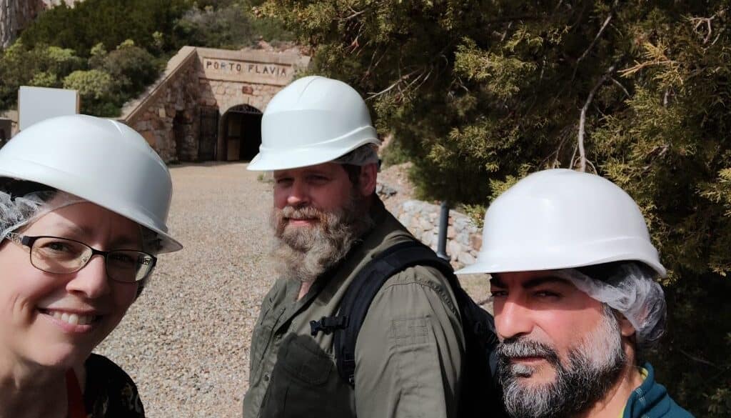 The Restless Viking: Port Flavia at the Masua Mine - Lowell's First Look