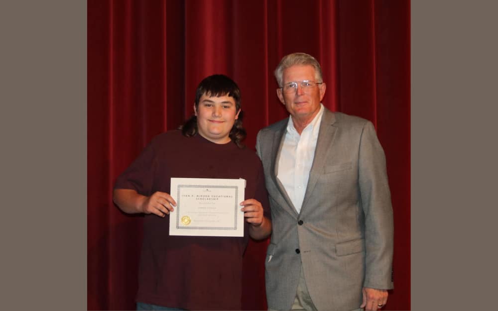 Chamber Foundation Awards Ivan K Blough Scholarship - Lowell's First Look