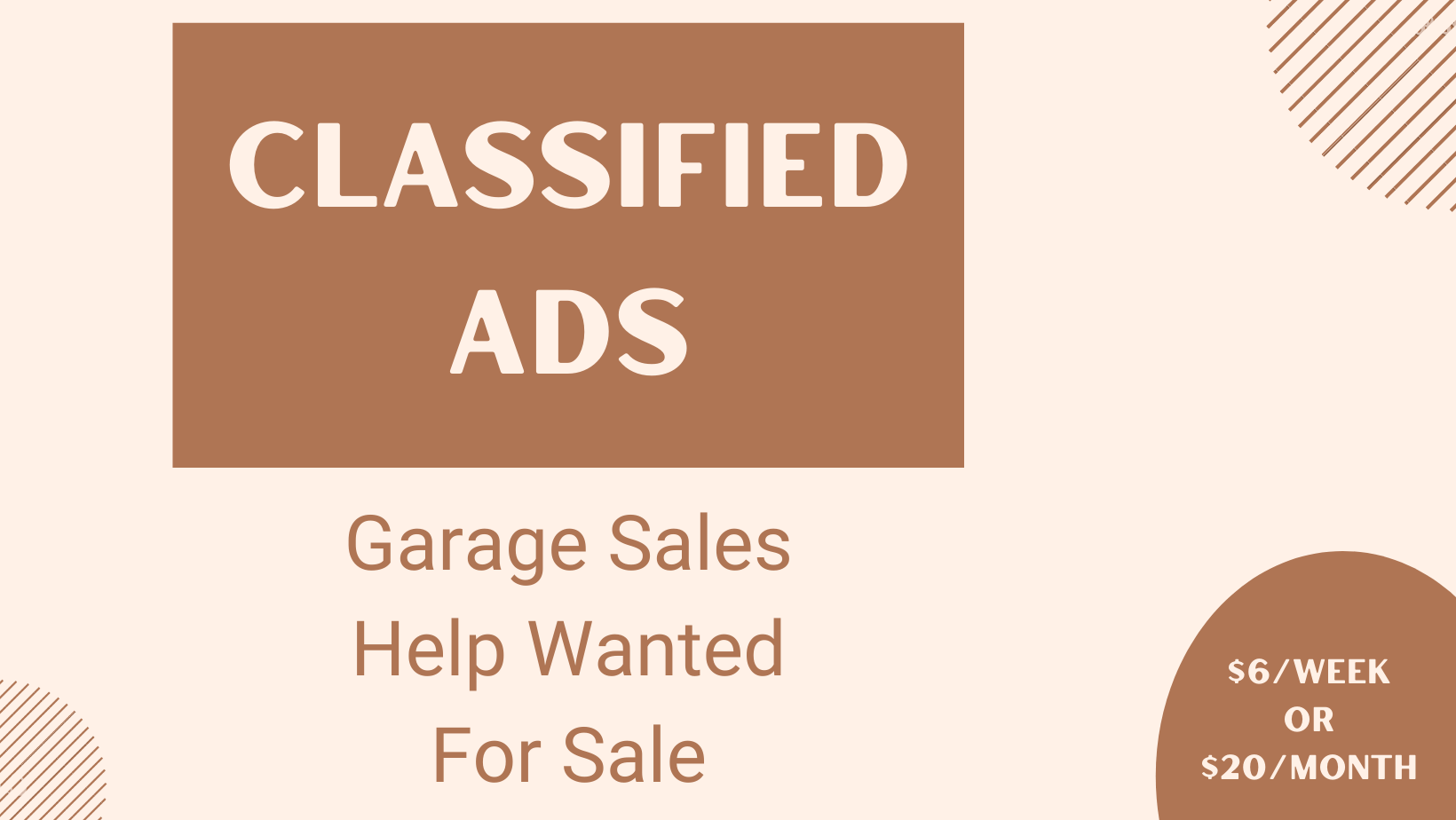 Classifieds - Lowell's First Look