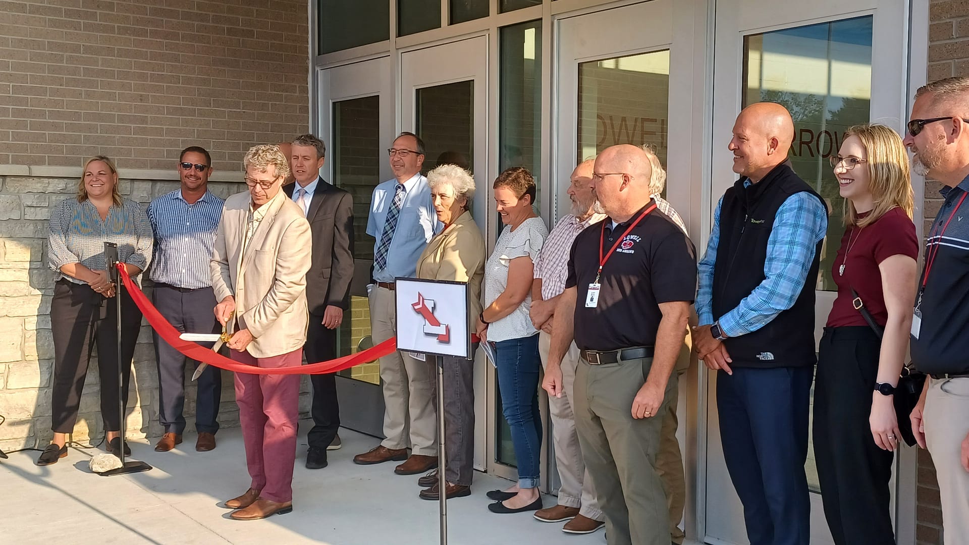 Lowell Middle School Ribbon Cutting and Open House Draws Crowd - Lowell ...